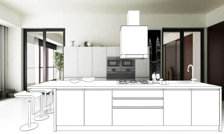 How to Draw a Kitchen | Just Home Concept